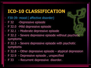 Depression | PPTX