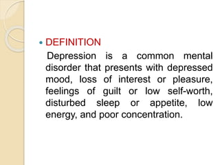 Depression | PPT
