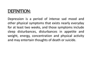 Depression | PPTX