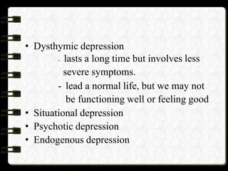 Depression by Dr Iqra Osman Abdullahi.MD