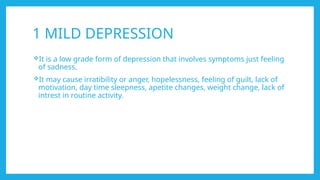 Depression by Laxman Jajoriya | PPTX