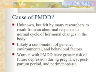 Depression In Women | PPT | Pregnancy | Reproductive Health