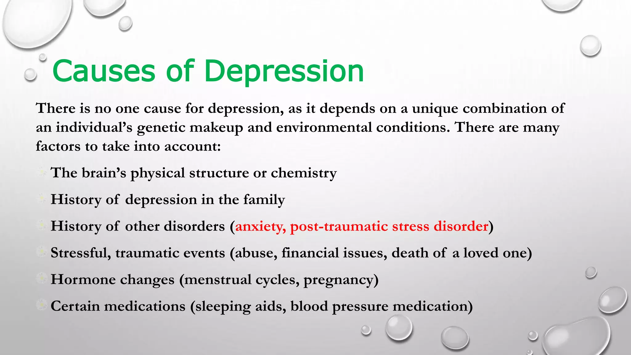 Depression | PPTX