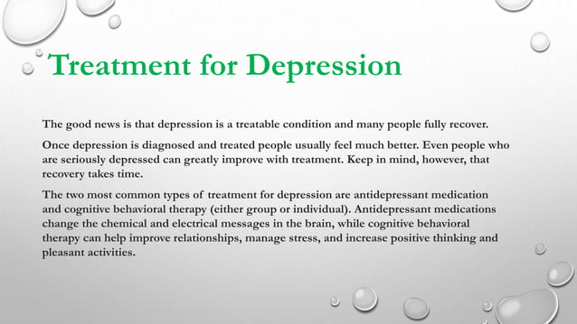 Depression | PPTX