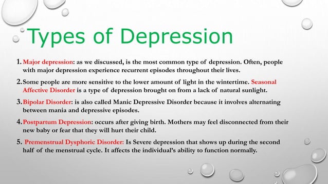 Depression | PPTX