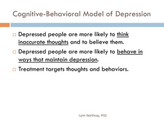 Depression And Aging.National Depression Screening Day.Northrop | PDF