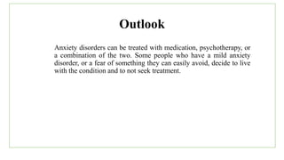 Depression and anxiety | PPTX
