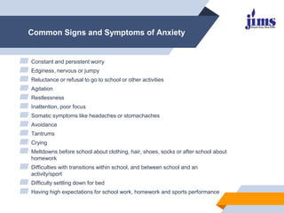 Depression and anxiety in teenagers | PPTX