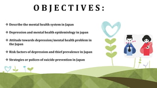 Depression and health system in Japan | PPTX