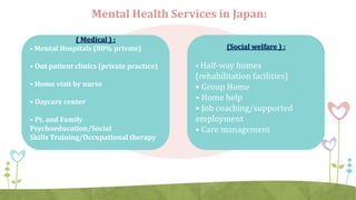 Depression and health system in Japan | PPTX
