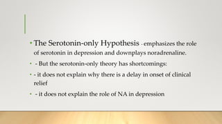 Depression and mania | PPTX