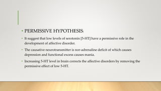 Depression and mania | PPTX