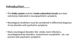 Depression and Psychosis in Neurological Practice.pptx