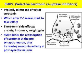 Depression and SSRI's | PPTX | Mental Health | Diseases and Conditions