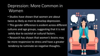 DEPRESSION AND SUICIDE AMONG GENDER DIFFERENCES.pptx