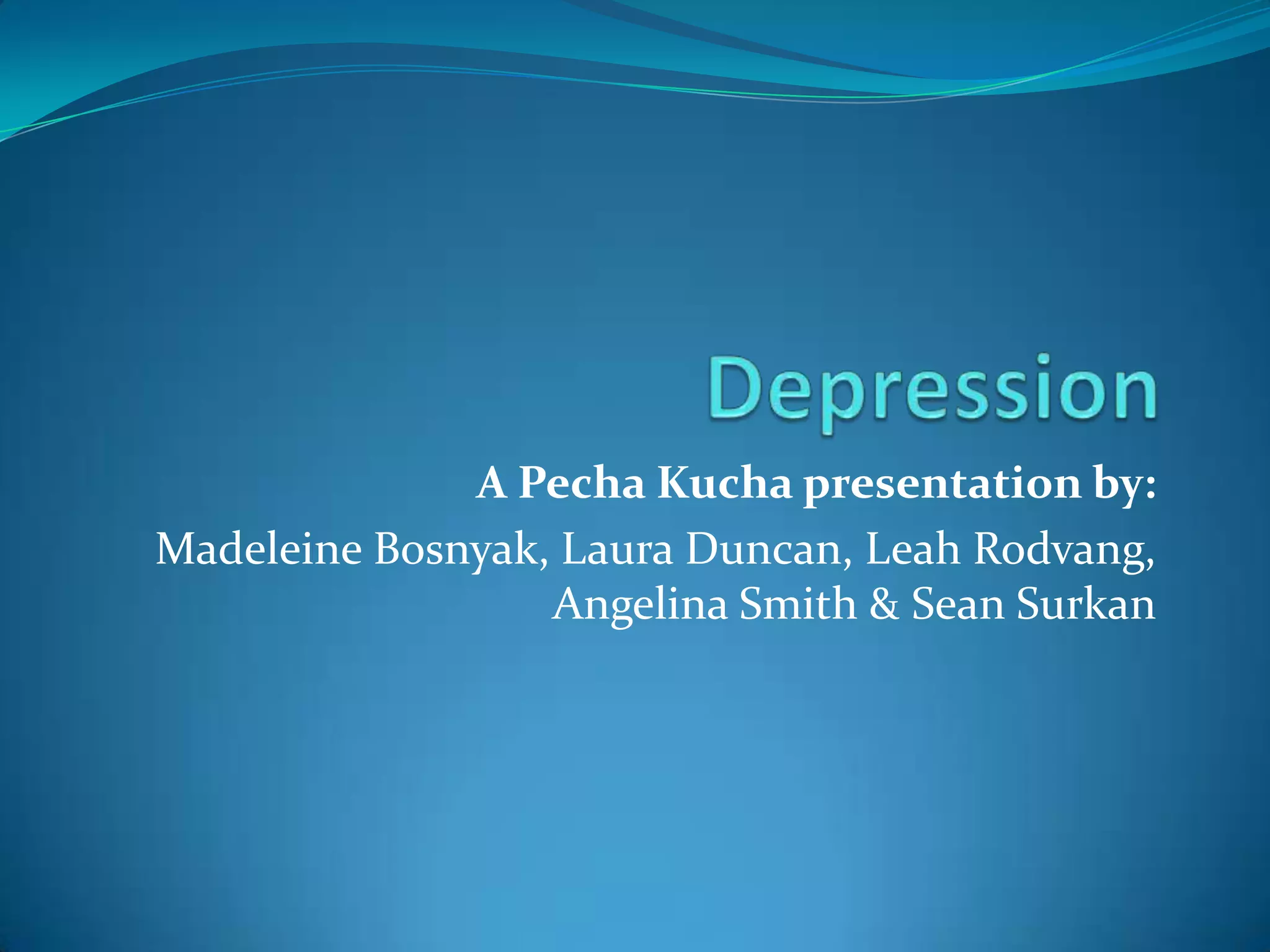Depression and University Students | PPTX