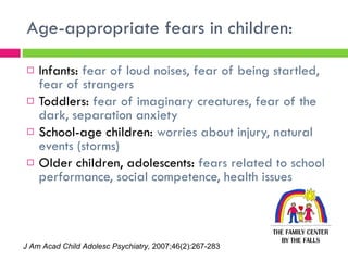 Current Management of Depression and Anxiety in Children and ...