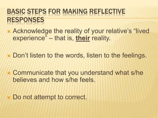 Strategies to Support Your Loved One and Yourself | PPT