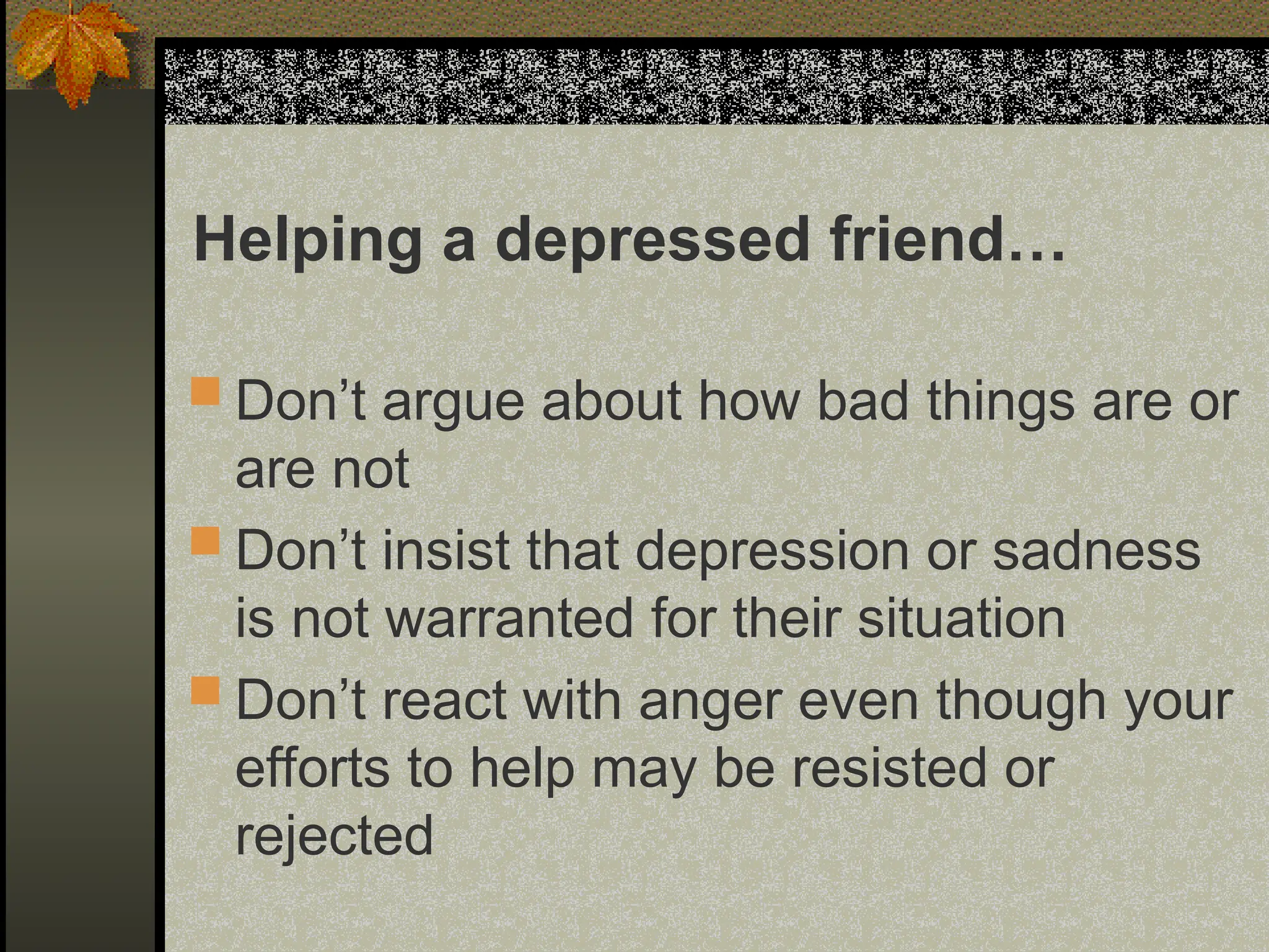 Depression bynoem Dawood (1).pptcccccccc | PPT