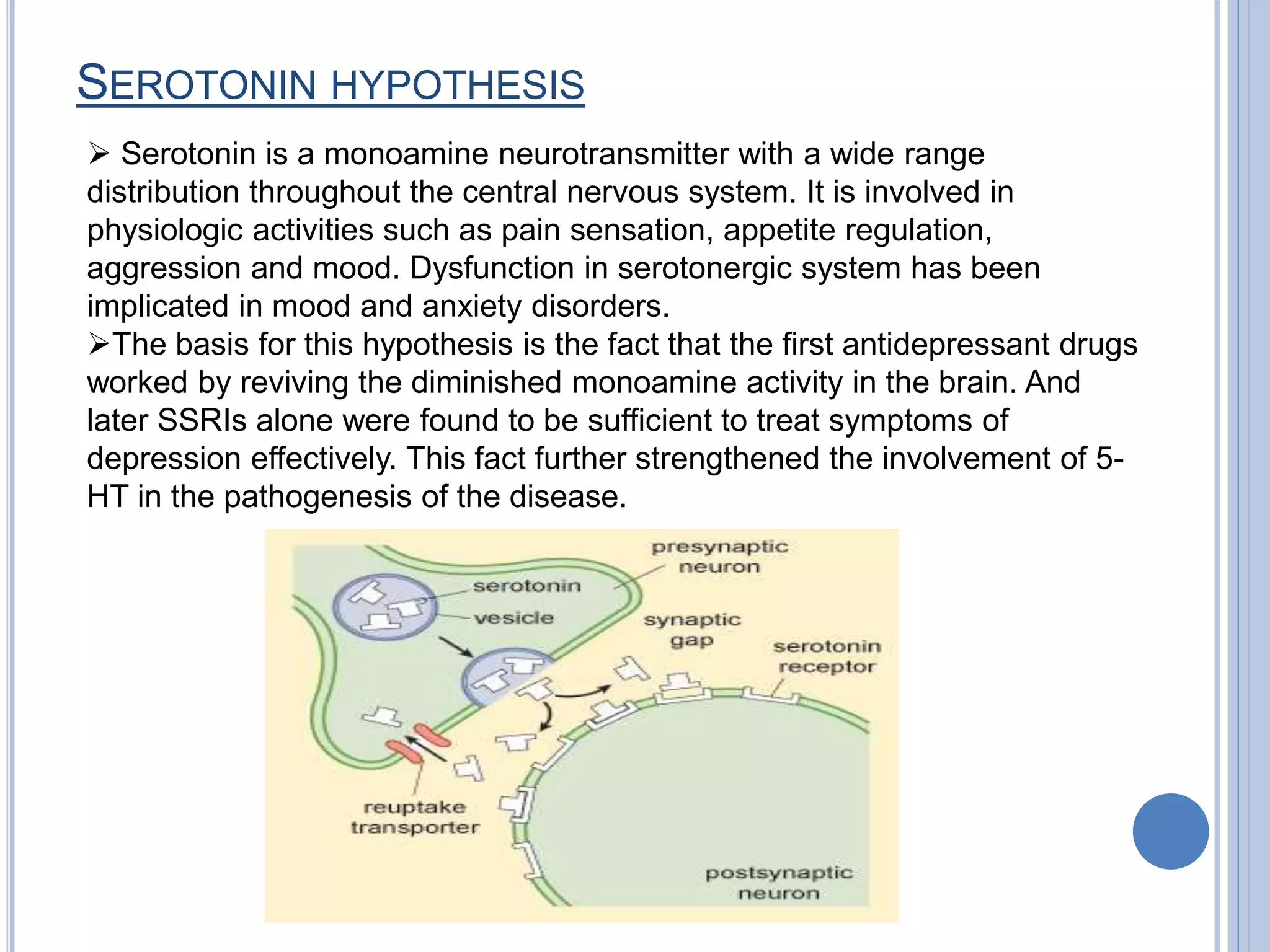 Depression Clinical pharmacology | PPTX
