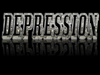 depression definition.pptx | Mental Health | Diseases and Conditions