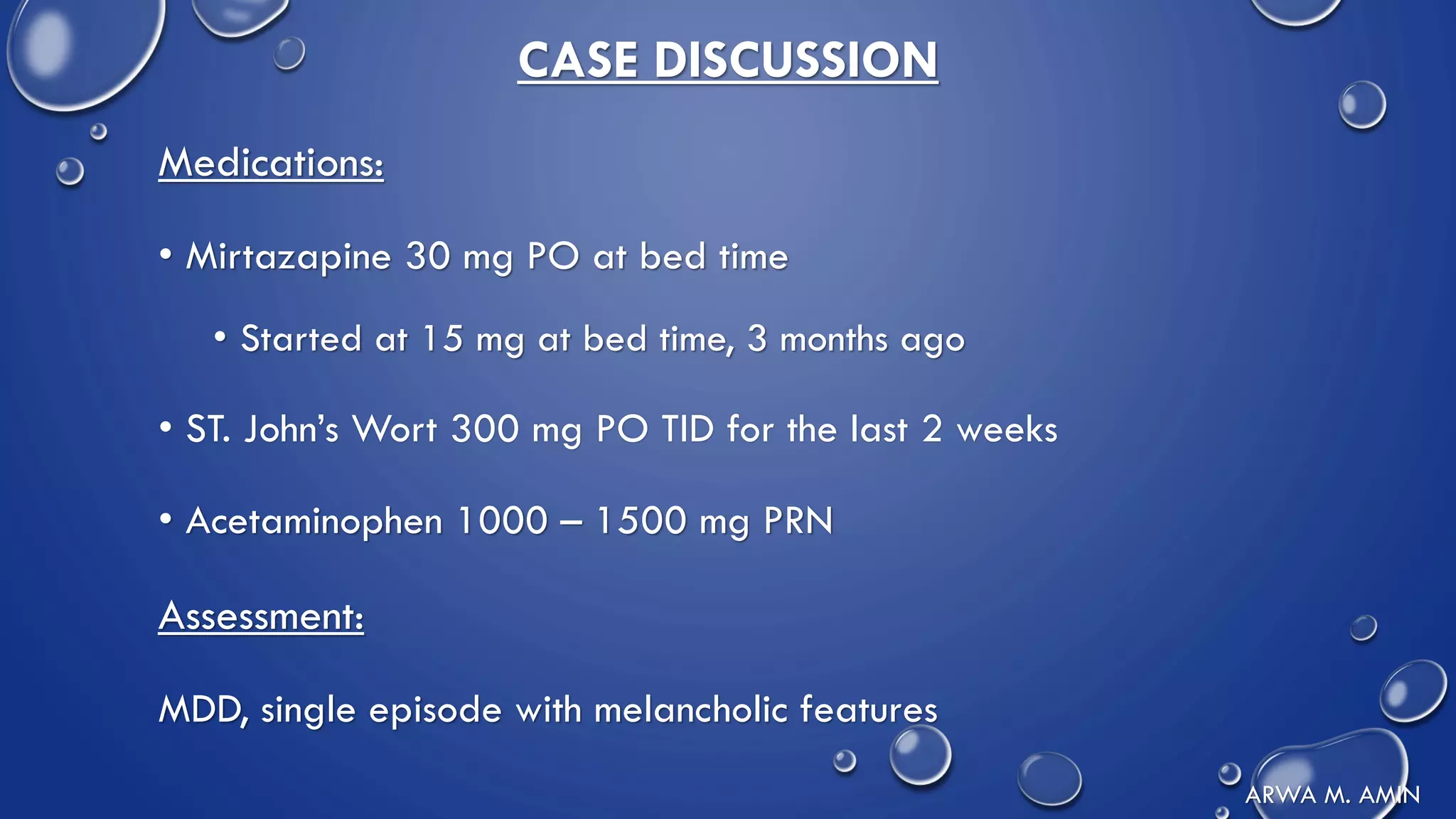 Major Depressive Disorder (MDD) | PDF