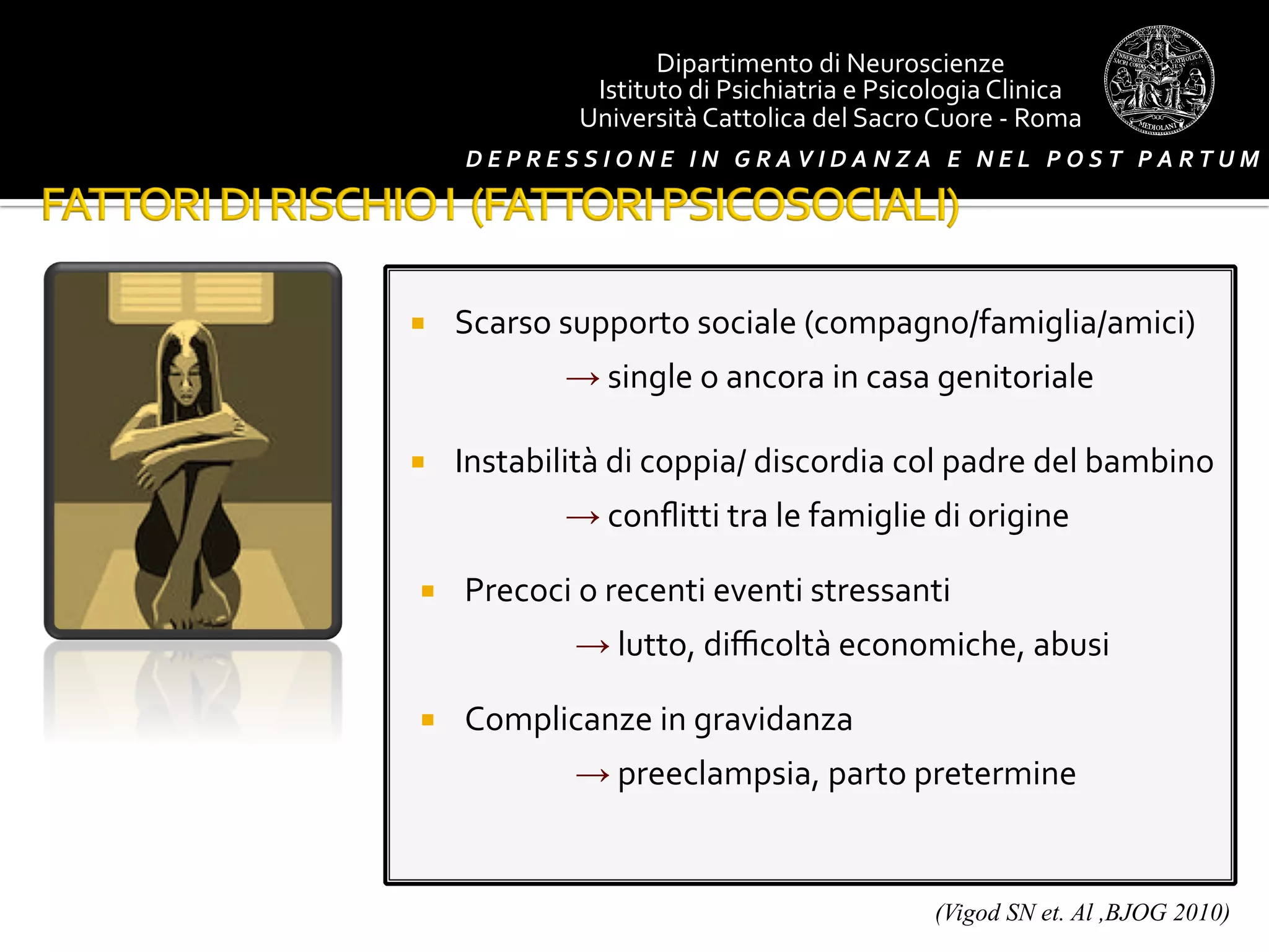 Depressione in gravidanza e post partum | PDF | Pregnancy ...