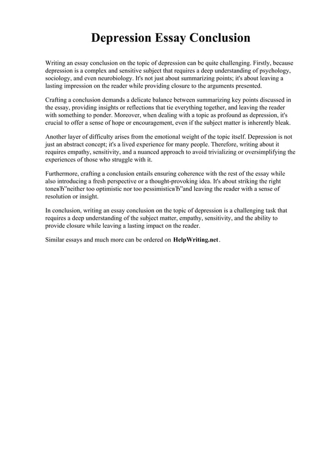 Depression Essay Conclusion.pdf