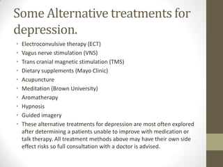 Depression facts | PPTX