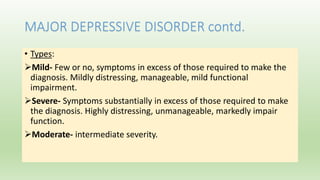 Depression in children and adolescents | PPTX