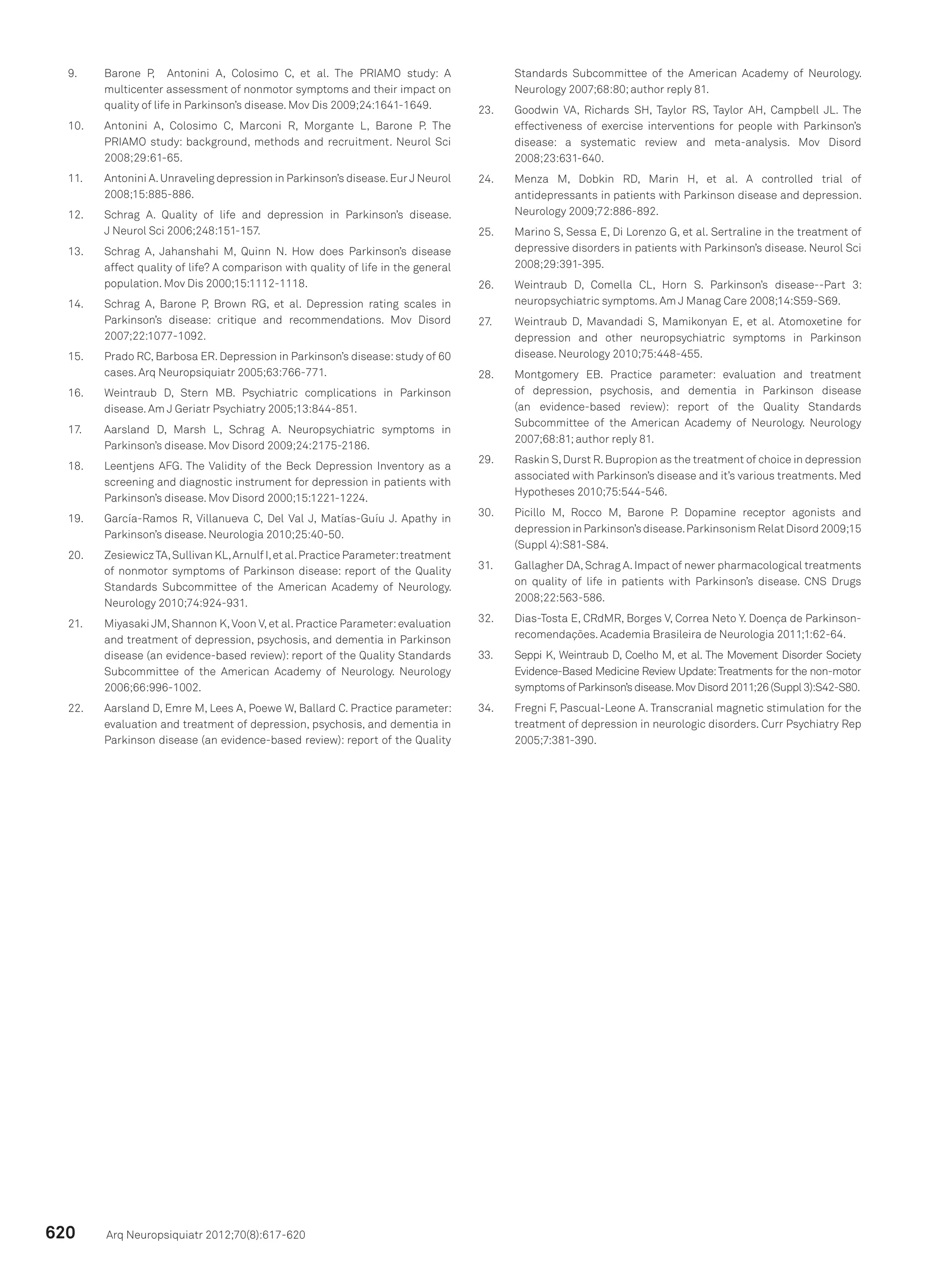 Depression in Parkinson’s disease- diagnosis and treatment.pdf