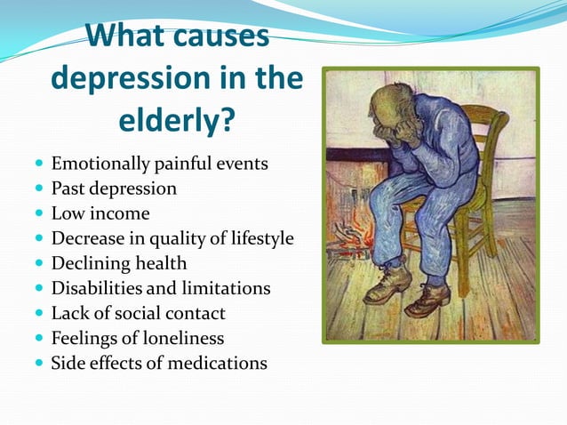 Depression in the Elderly | PPTX