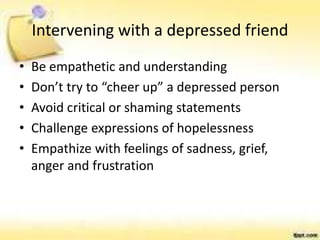 Depression introduction | PPTX