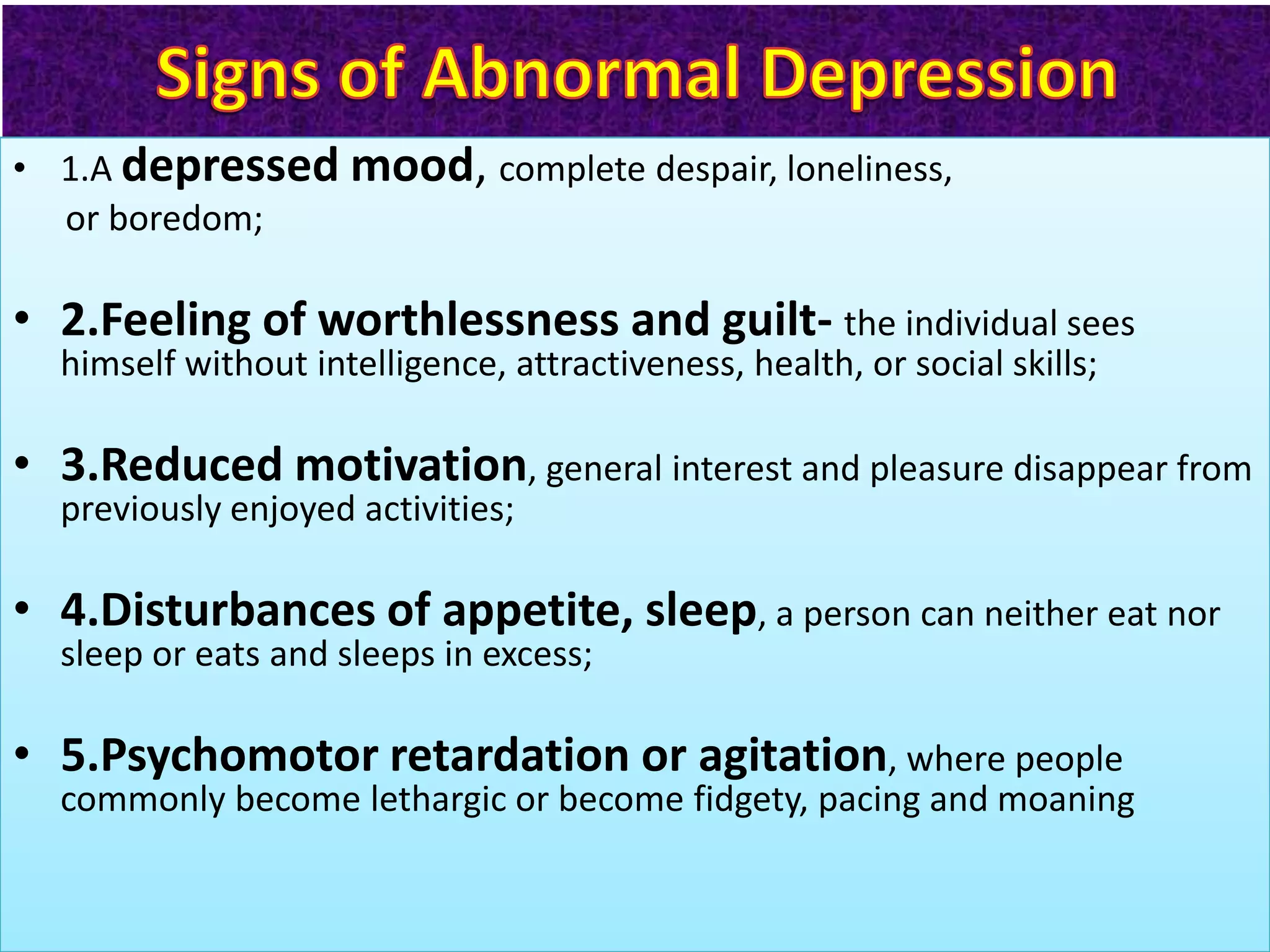 Depression islamic perspective | PPTX