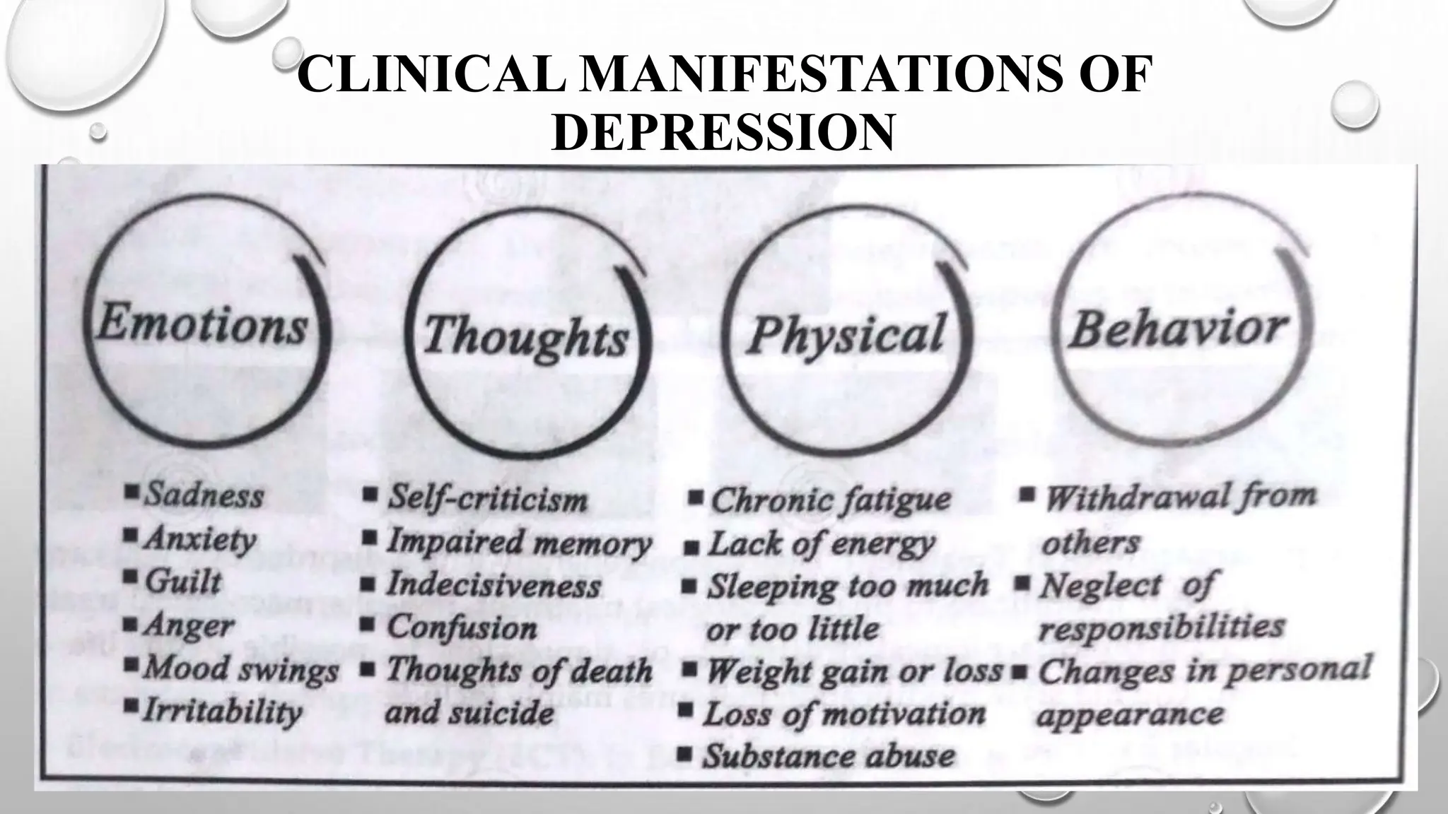 depression (Psychiatric disorder) .pptx