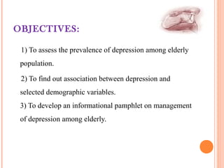 Depression paper presentation | PPT