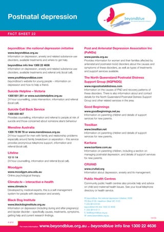 Depression (postnatal) | PDF