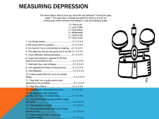 Depression powerpoint | PPTX