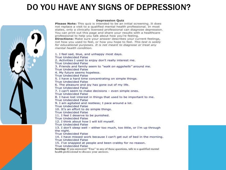 Depression powerpoint