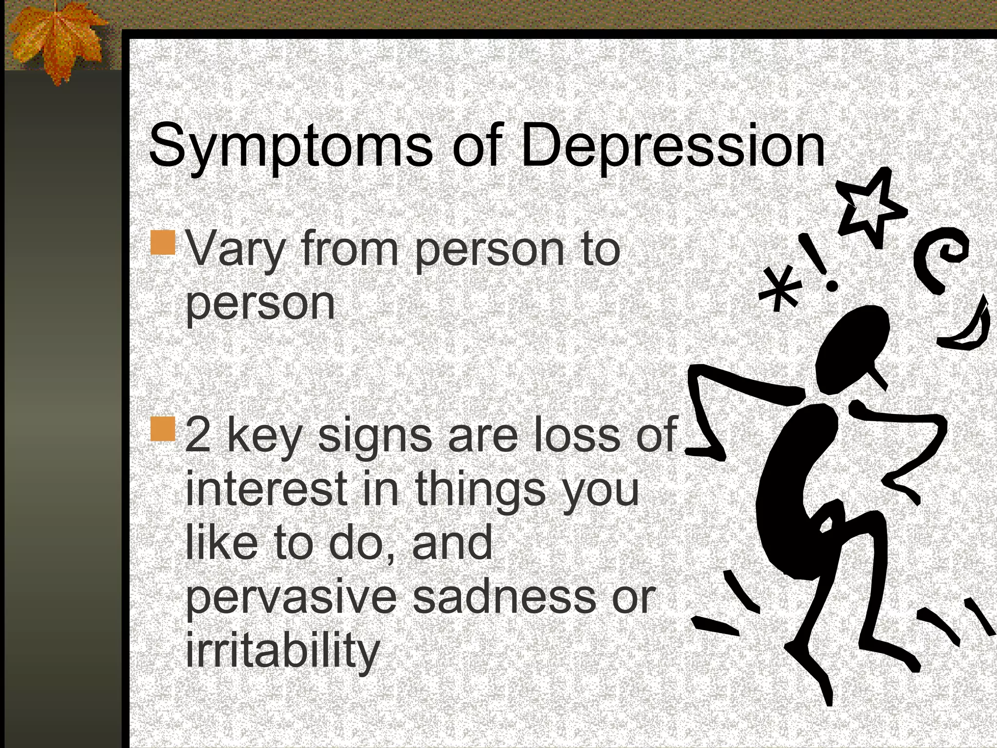 Depression powerpoint | PPT