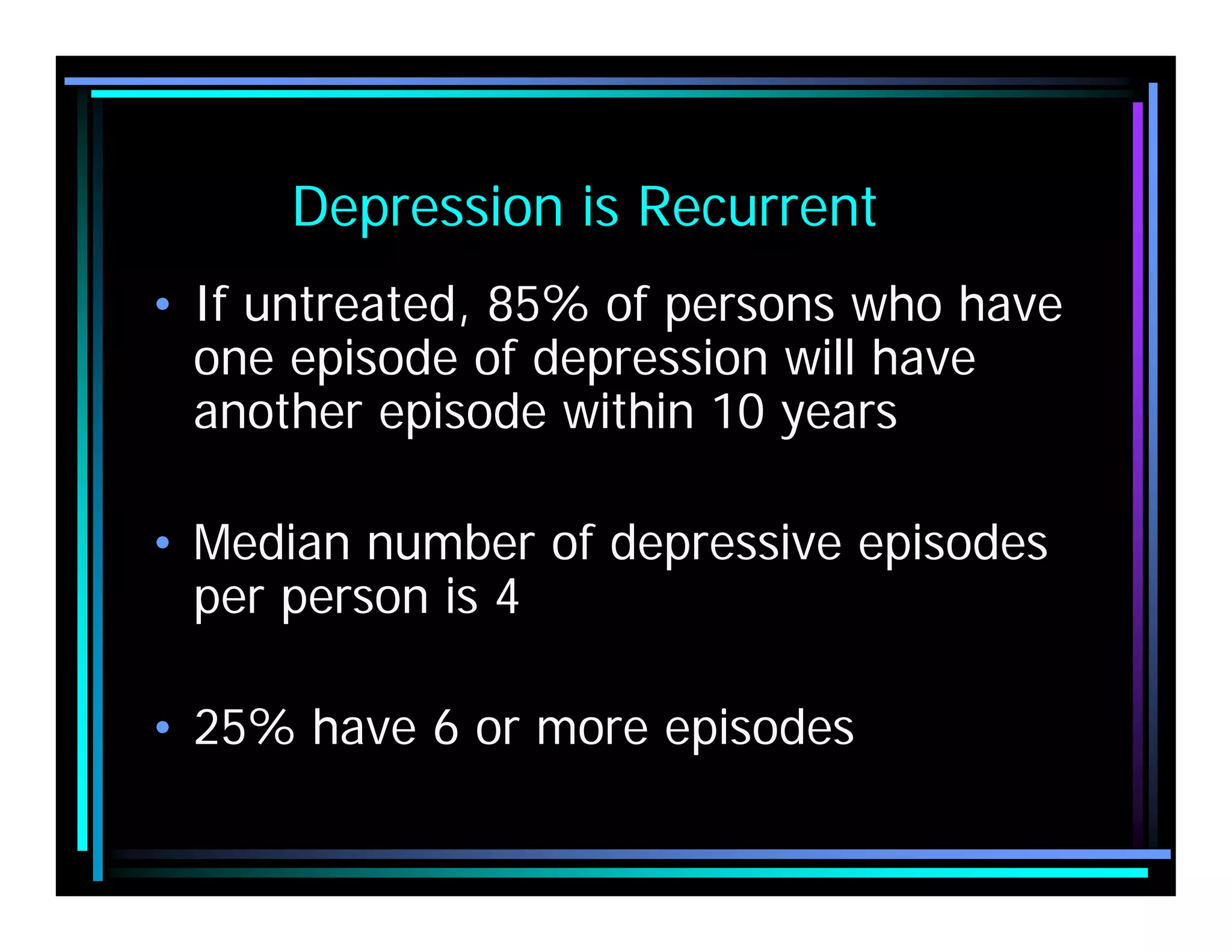 Depression ppt | PDF