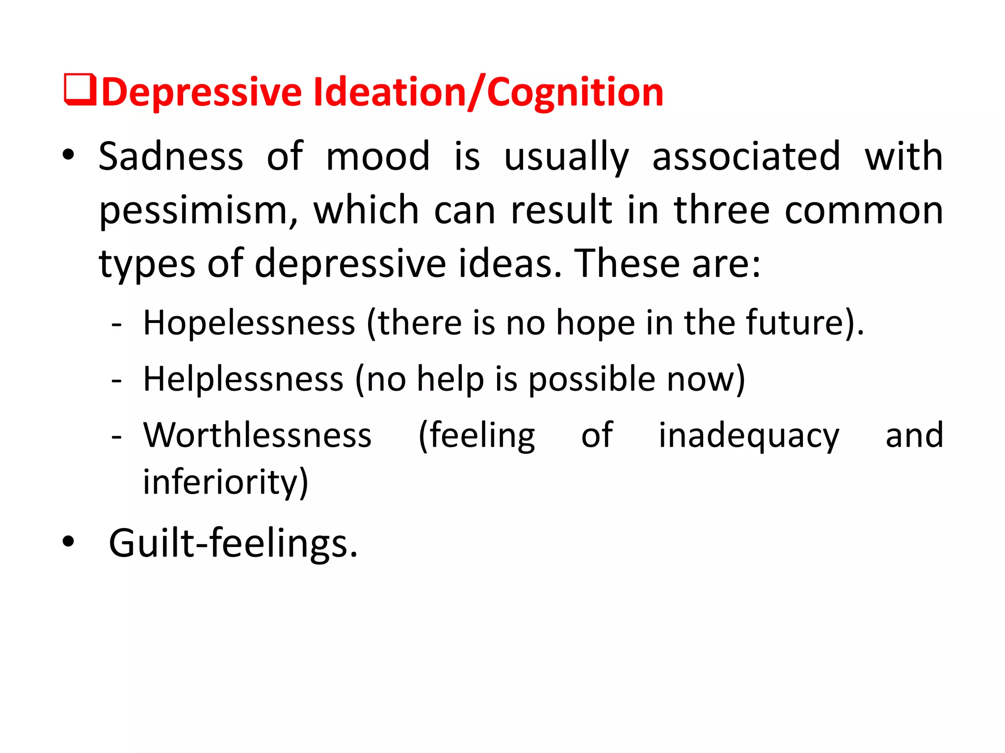 Depression | PPTX