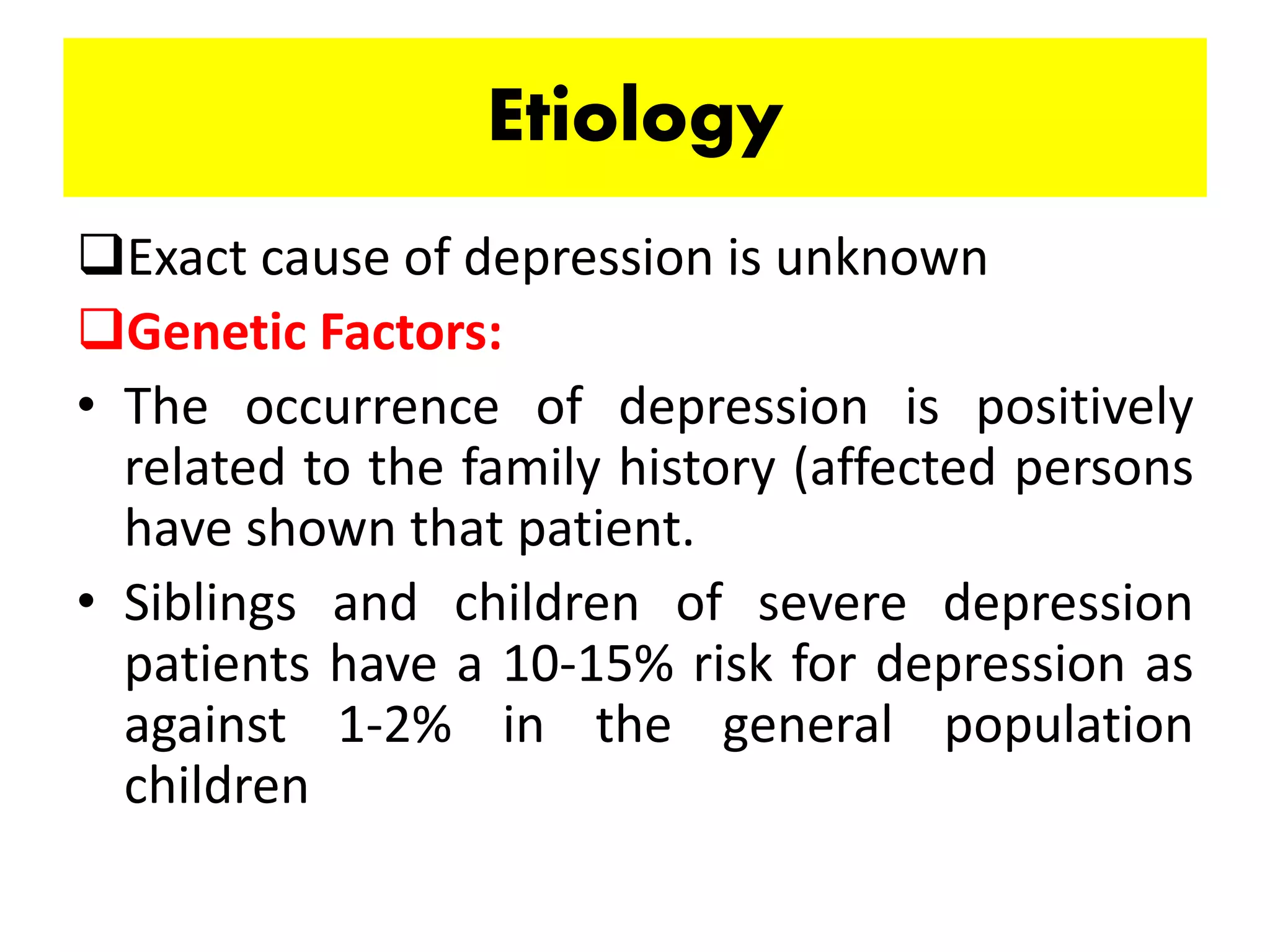Depression | PPTX