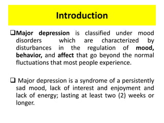Depression | PPTX