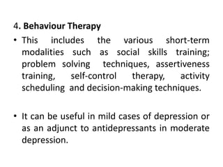 Depression | PPTX