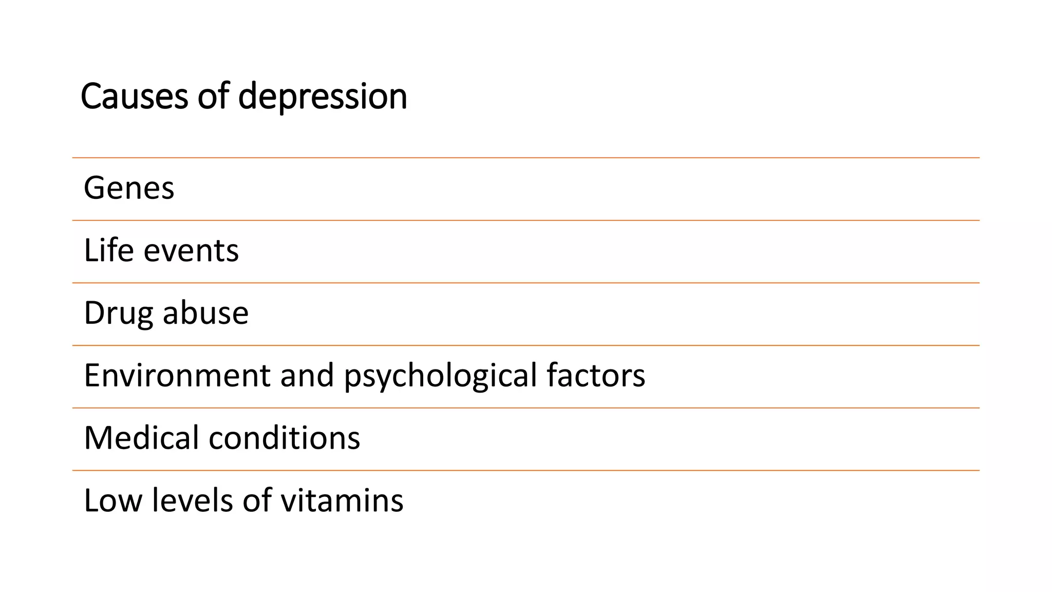 Depression PPT.pptx | Mental Health | Diseases and Conditions