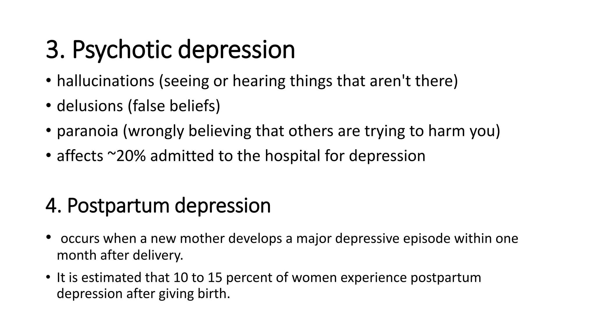 Depression PPT.pptx | Mental Health | Diseases and Conditions