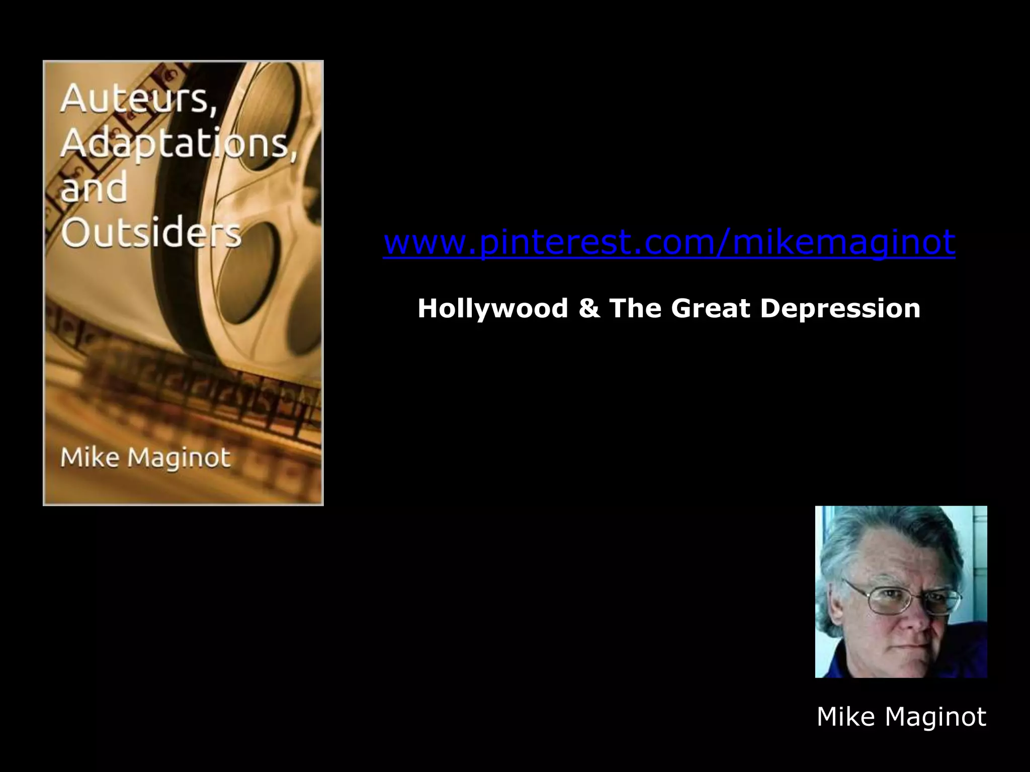 Film vs. Reality: Depression Era | PPT
