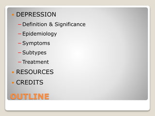 Depression | PPTX