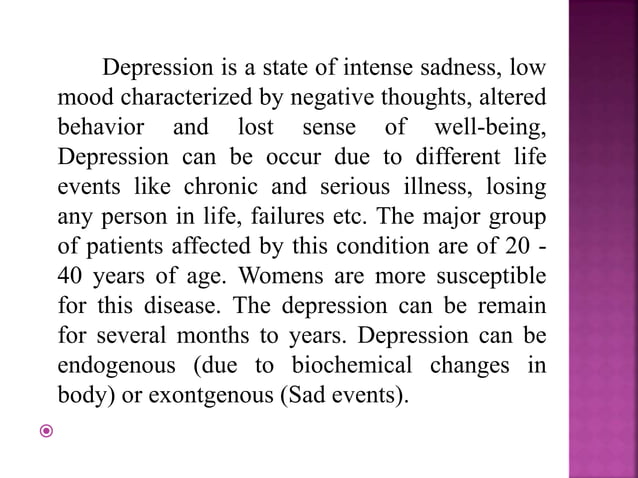 DEPRESSION & STROKE PATHOPHYSIOLOGY B.PHARM 2ND SEM.pptx